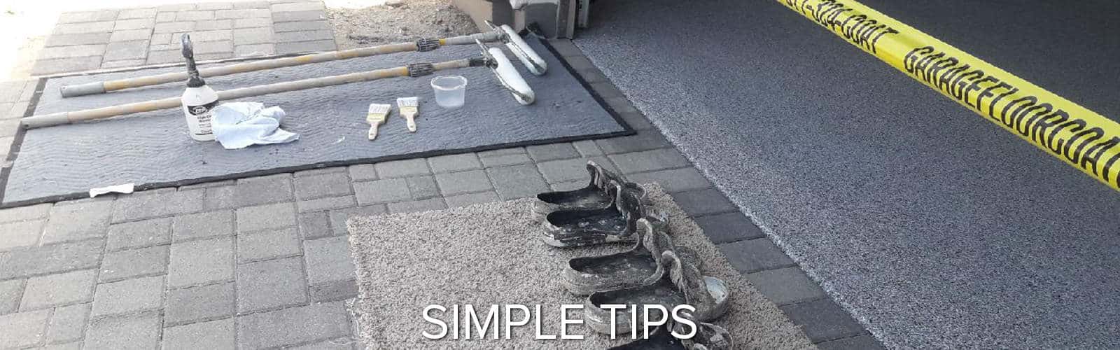 Protecting Customer Property - GarageFloorCoating.com