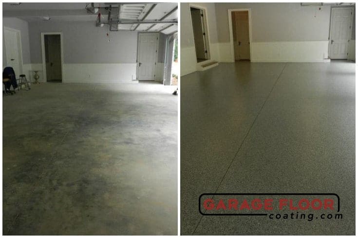 Epoxy Flooring Before & After Gallery - GarageFloorCoating.com